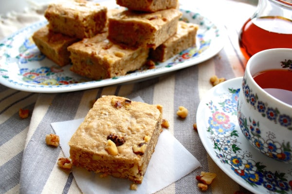 Maple Walnut Bars - Liv for Cake
