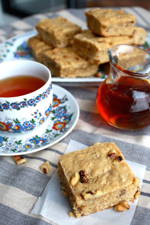 Maple Walnut Bars - Liv for Cake