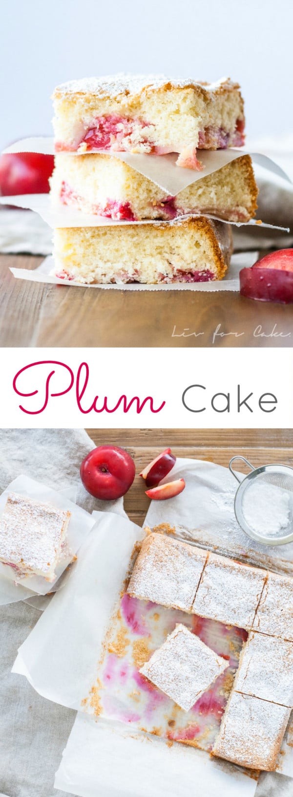 Easy Plum Cake - Liv for Cake