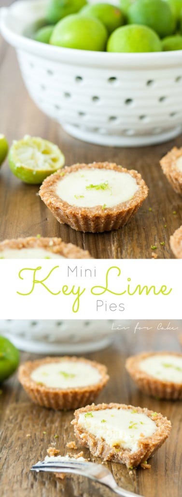 Mini Key Lime Pies - Liv for Cake
