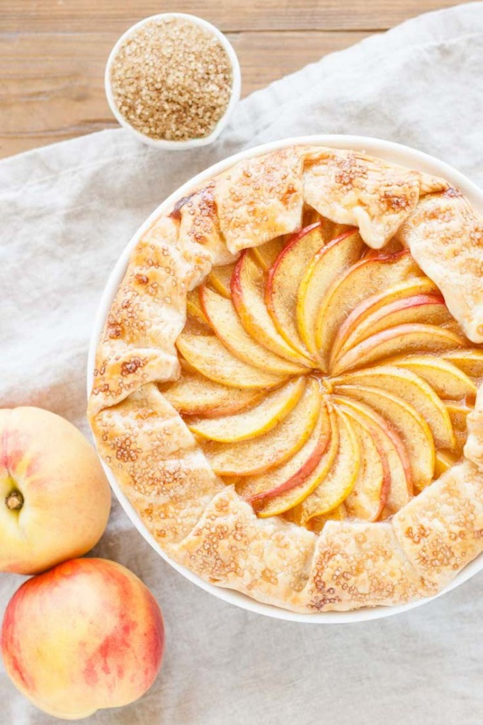 Peach Galette - Liv for Cake