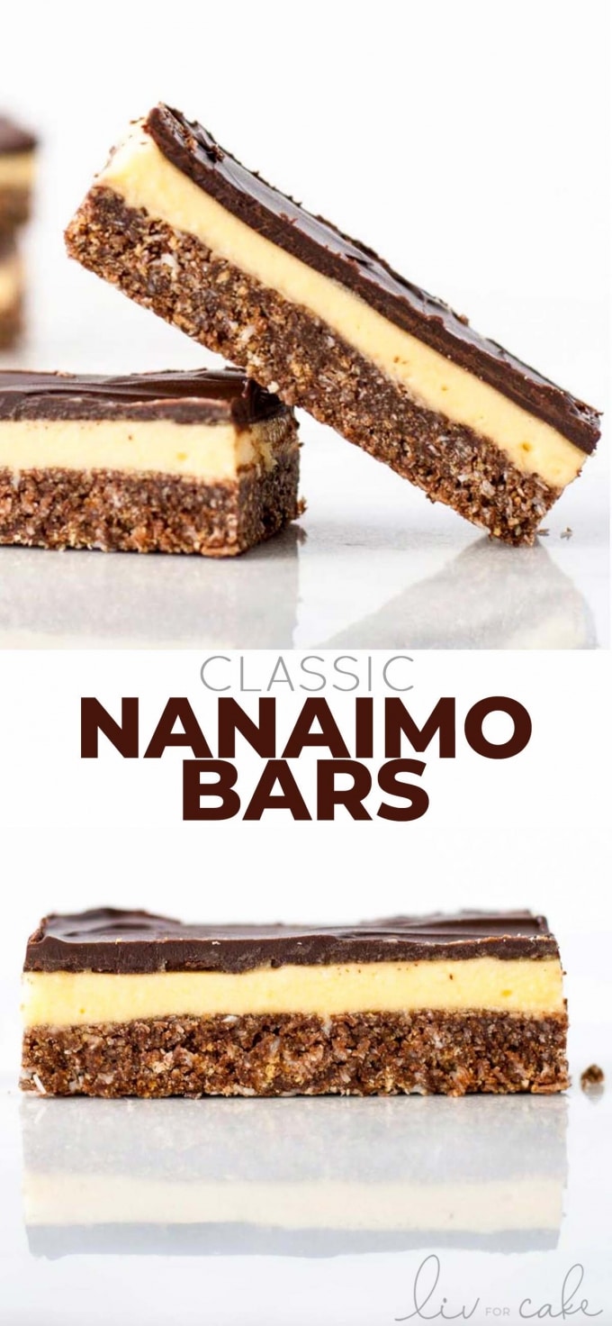 Classic Nanaimo Bars (No-Bake) - Liv for Cake