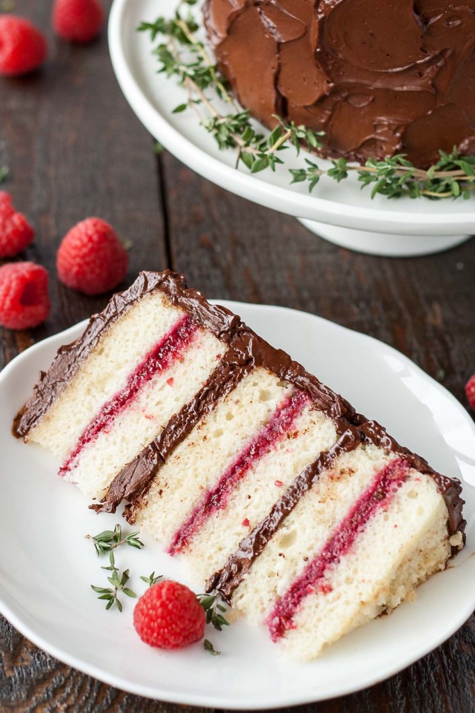 Chocolate Raspberry Cake - Liv for Cake