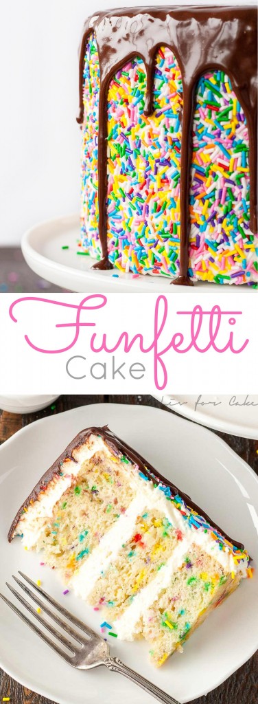 Funfetti Cake - Liv for Cake