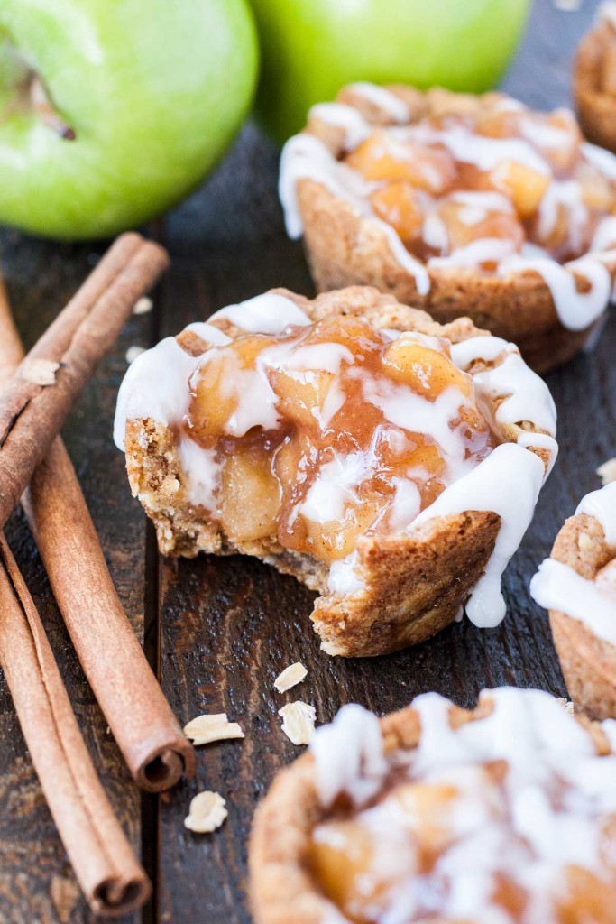 Apple Crisp Cookie Cups - Liv for Cake