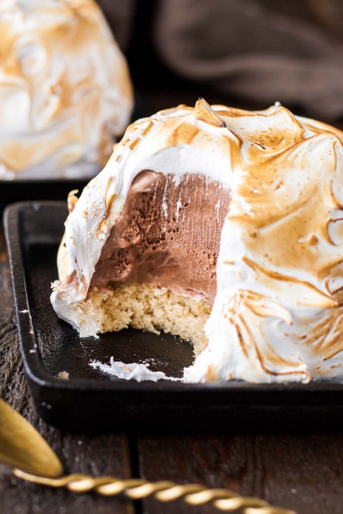 S'mores Baked Alaska - Liv for Cake