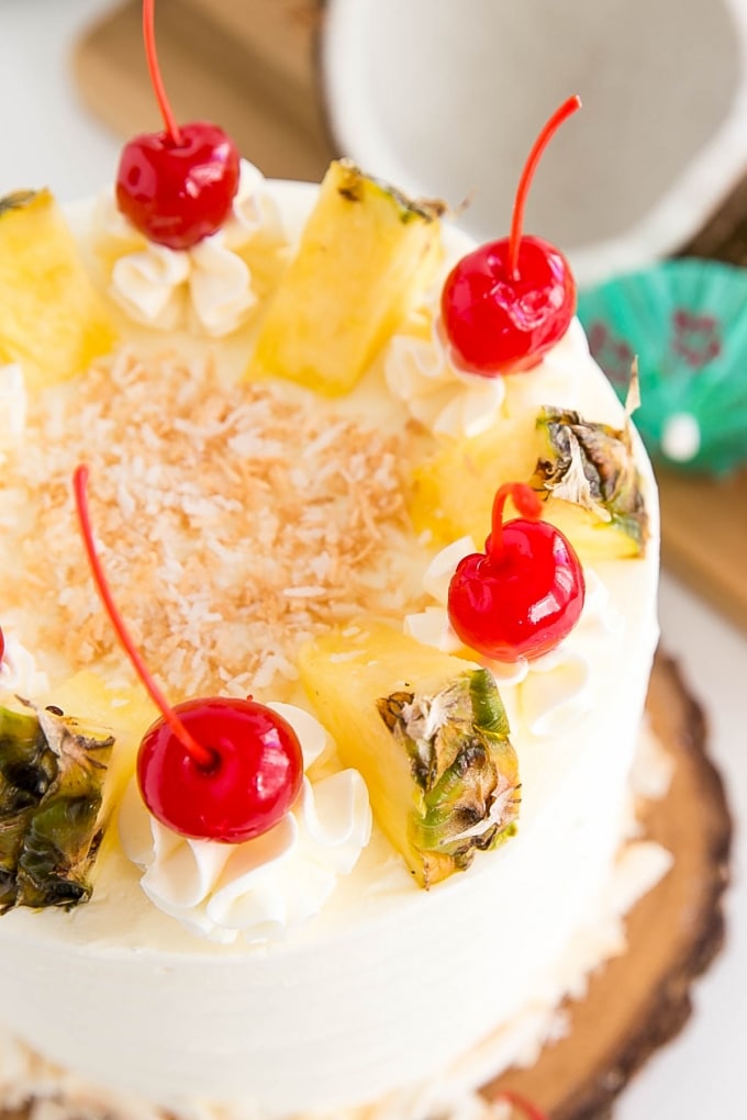 Pina Colada Cake - Liv for Cake