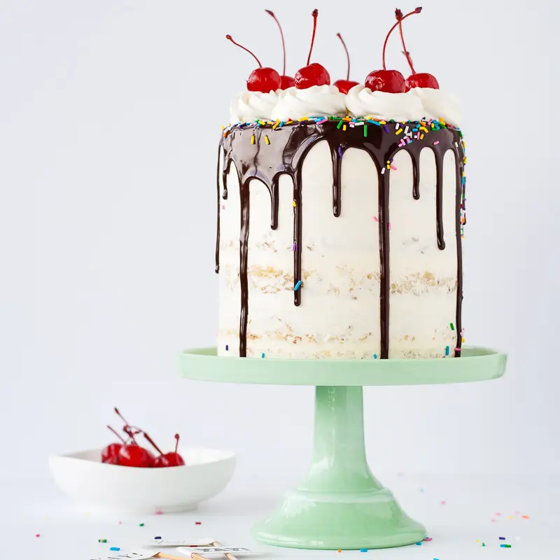 Banana Split Cake - Liv for Cake