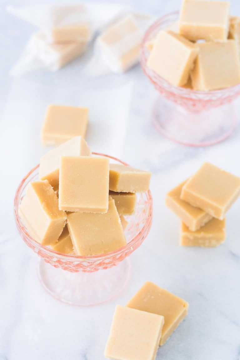 Cream Fudge (Polskie Krówki) - Liv for Cake