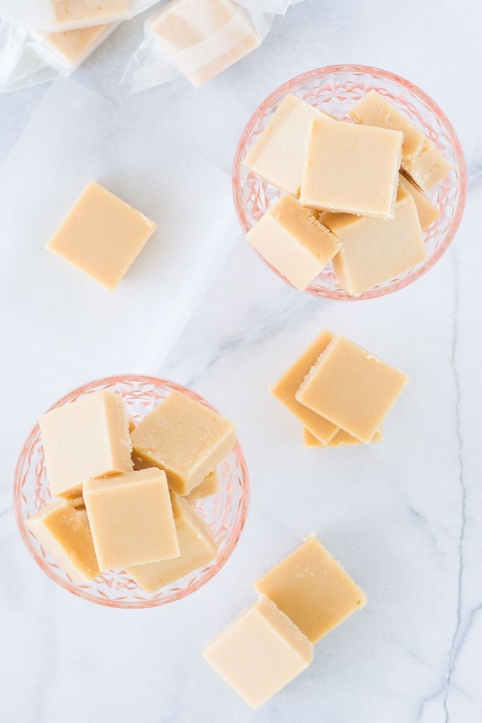 Cream Fudge (Polskie Krówki) - Liv for Cake