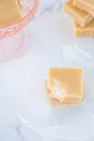 Cream Fudge (Polskie Krówki) - Liv for Cake