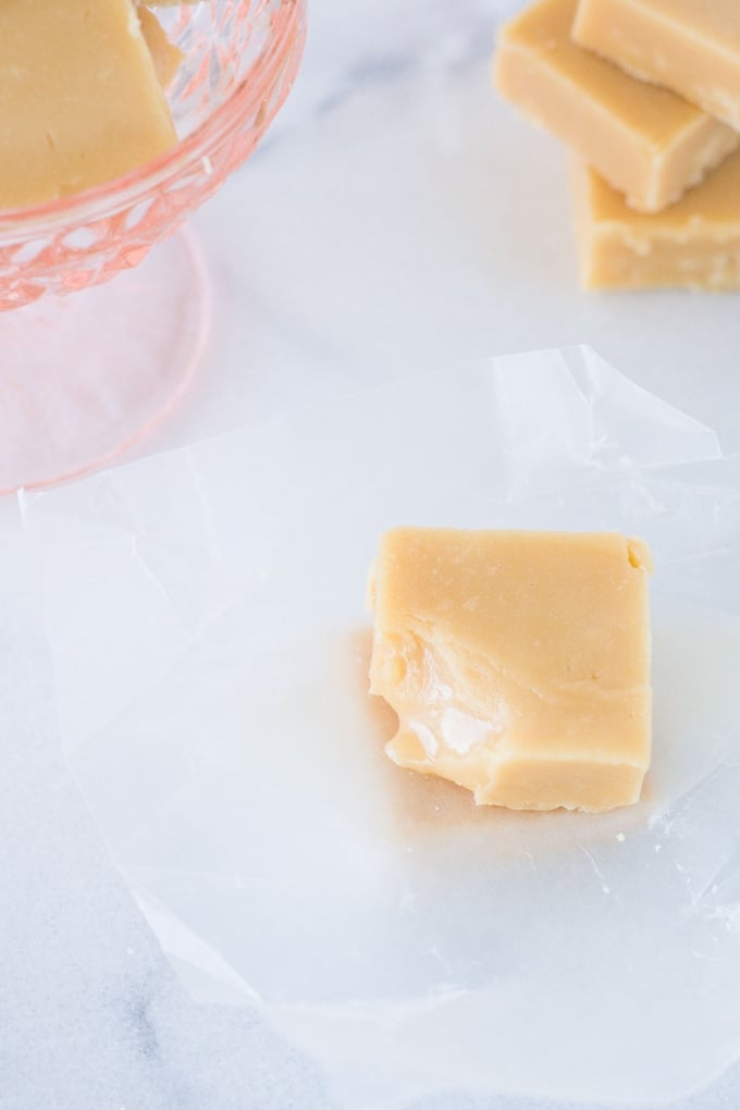 Cream Fudge (Polskie Krówki) - Liv for Cake