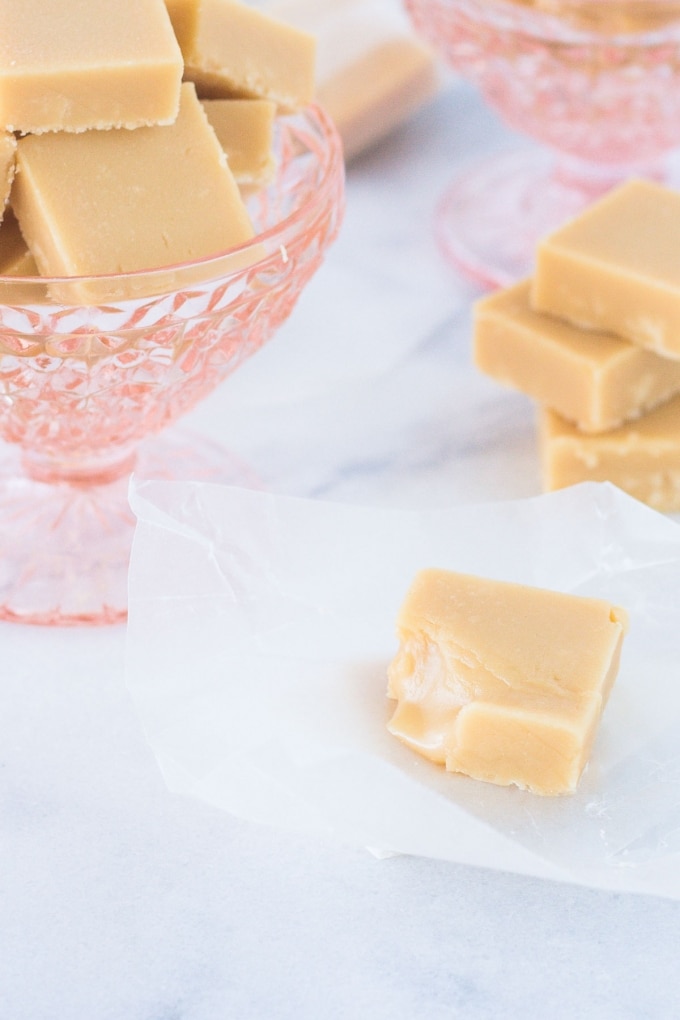 Cream Fudge (Polskie Krówki) - Liv for Cake