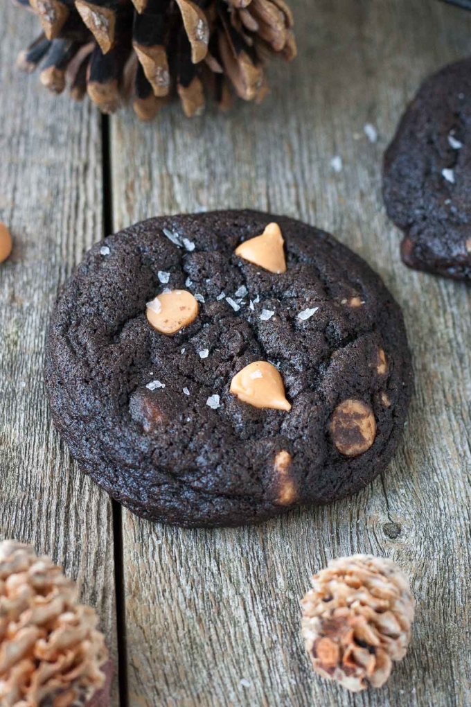 Dark Chocolate Butterscotch Cookies - Liv for Cake