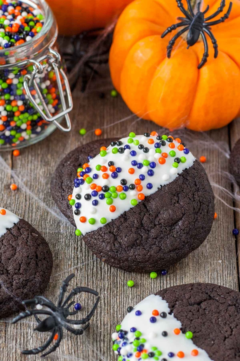 Halloween Sprinkle Cookies - Liv for Cake