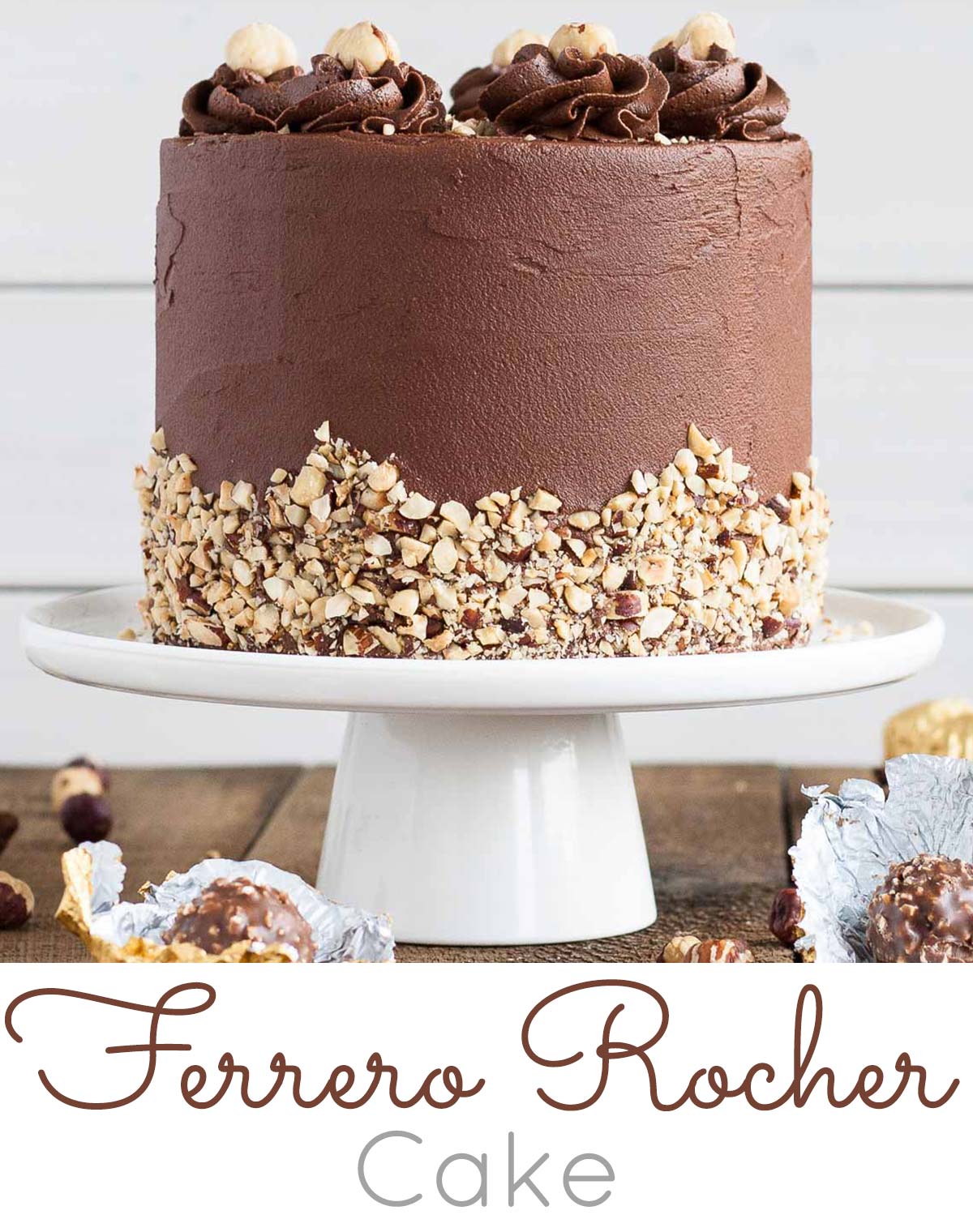 Ferrero Rocher Cake - Liv for Cake