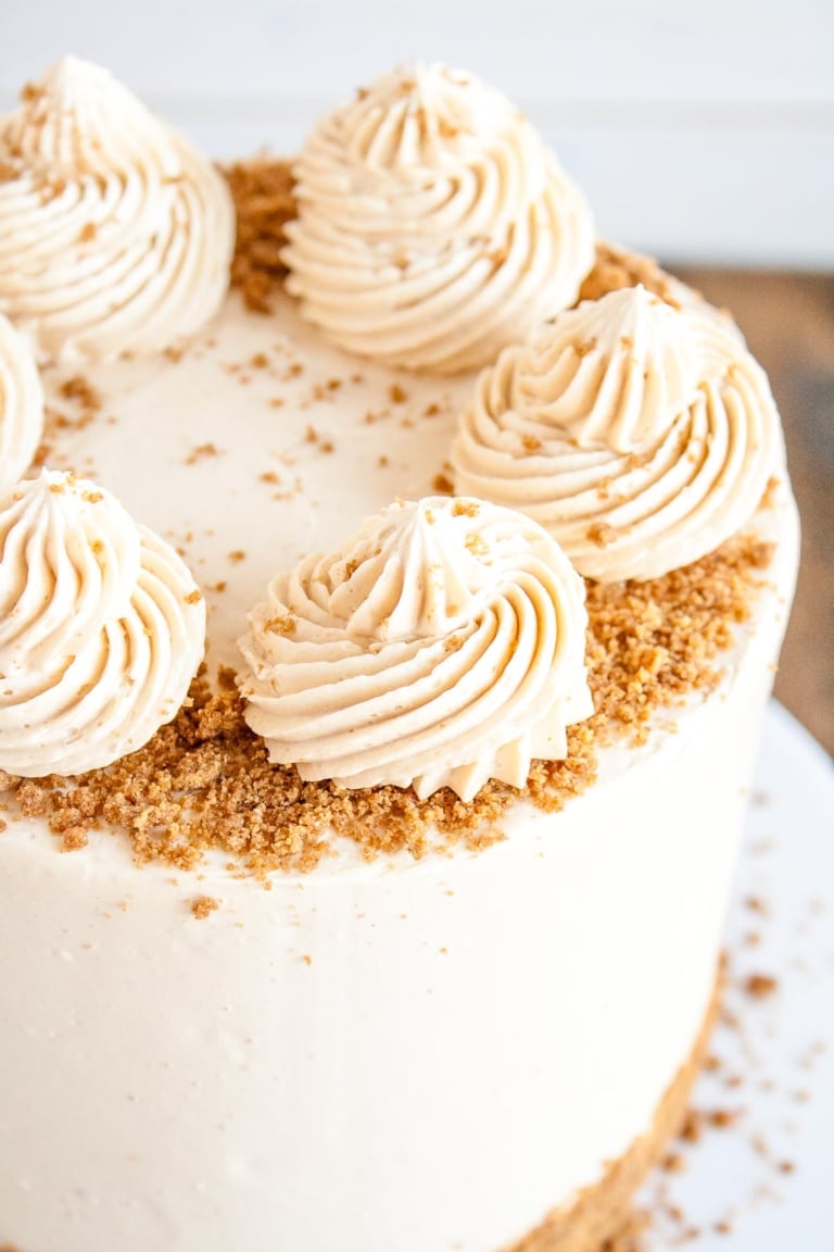 Biscoff Cake (Cookie Butter Cake) - Liv for Cake