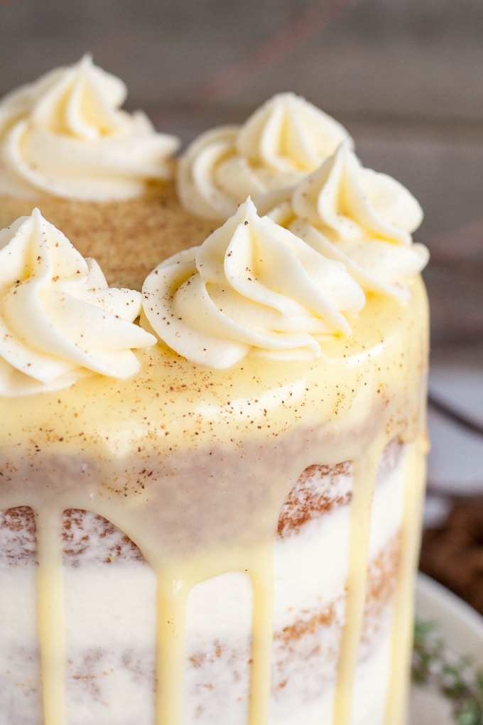 Eggnog Cake - Liv for Cake