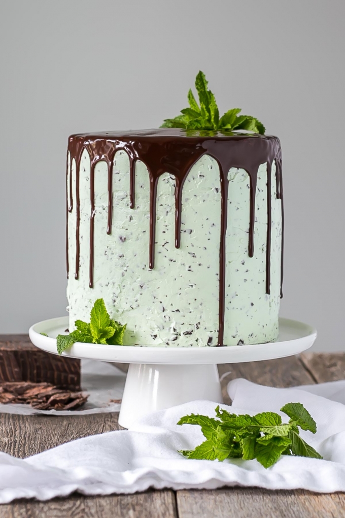 Mint Chocolate Chip Cake - Liv for Cake