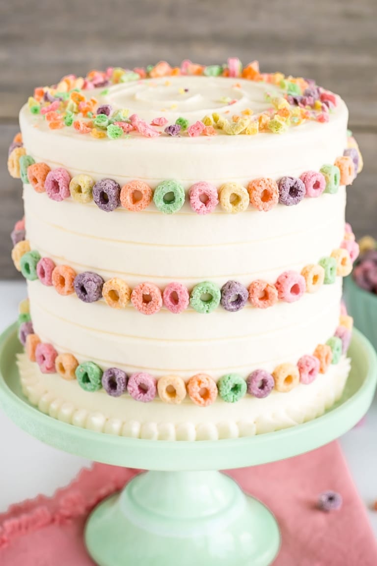 Froot Loops Cake - Liv for Cake