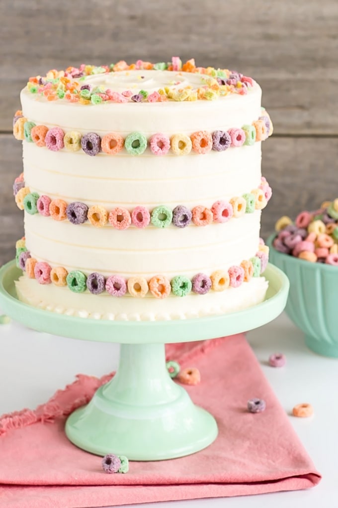 Froot Loops Cake - Liv for Cake
