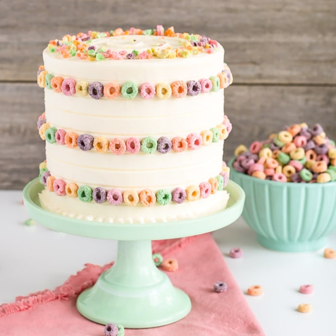 Froot Loops Cake - Liv for Cake