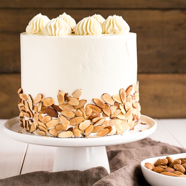 Almond Amaretto Cake - Liv for Cake