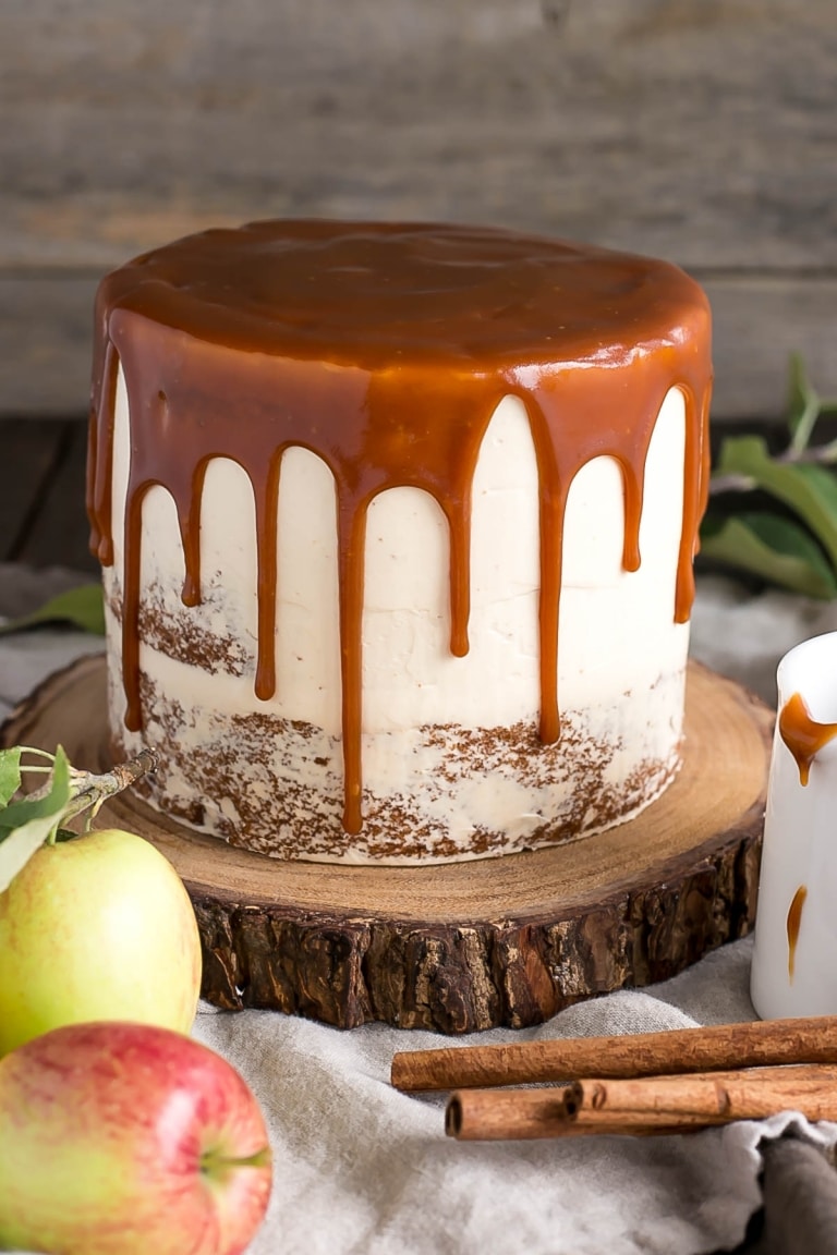 Caramel Apple Cake - Liv for Cake