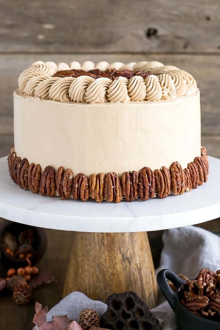 Pecan Pie Cake - Liv for Cake