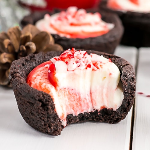 Chocolate Peppermint Cookie Cups - Liv for Cake