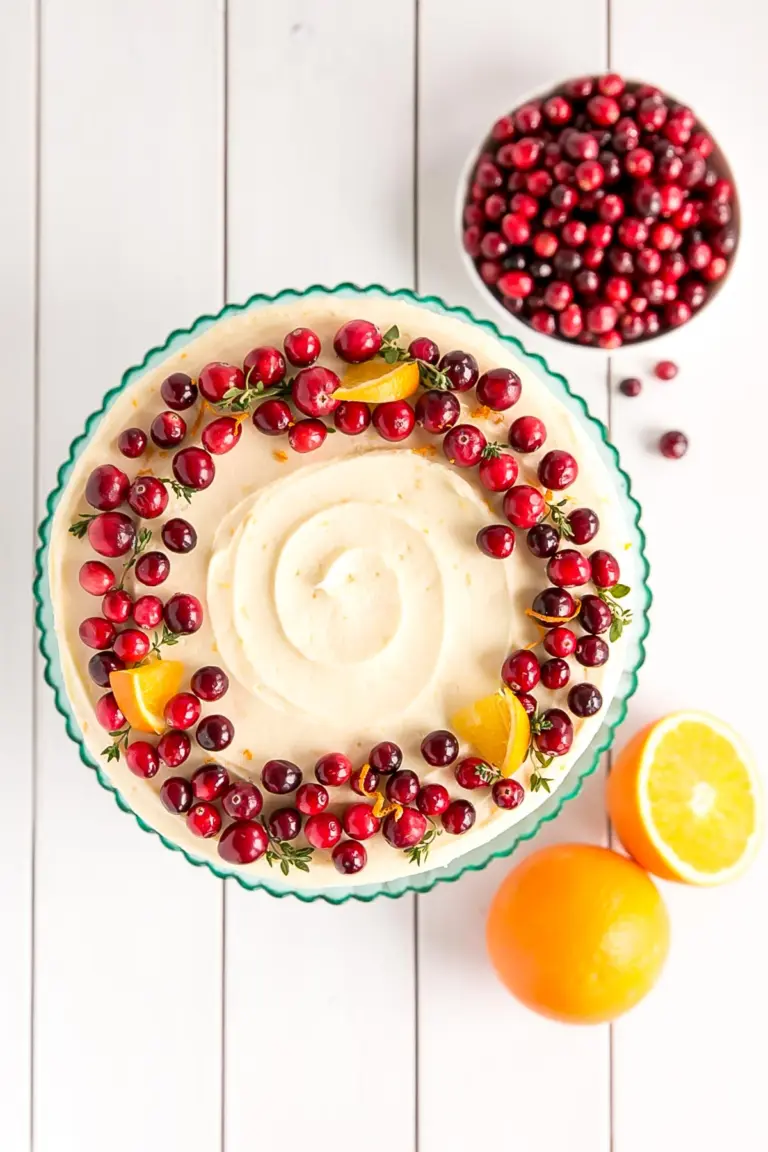 Cranberry Orange Cake - Liv for Cake