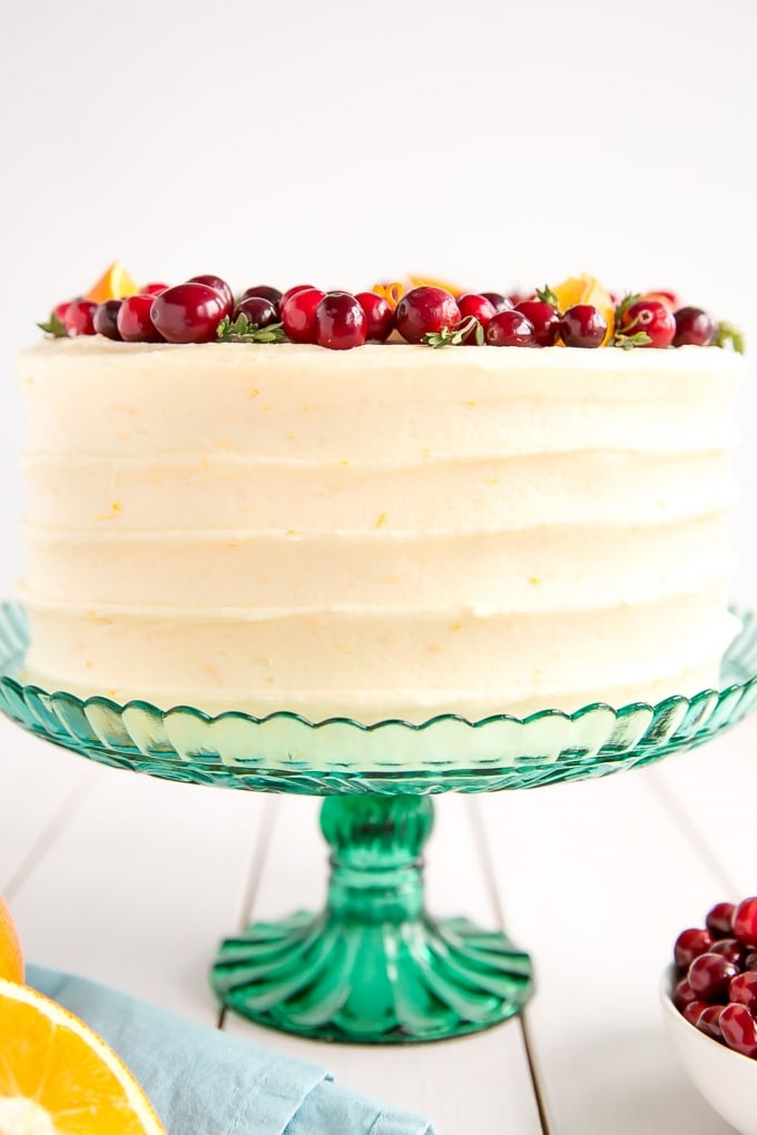 Cranberry Orange Cake - Liv for Cake