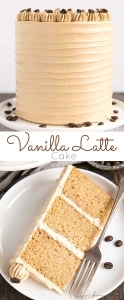 Vanilla Latte Cake - Liv for Cake