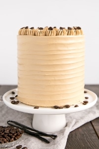 Vanilla Latte Cake - Liv for Cake