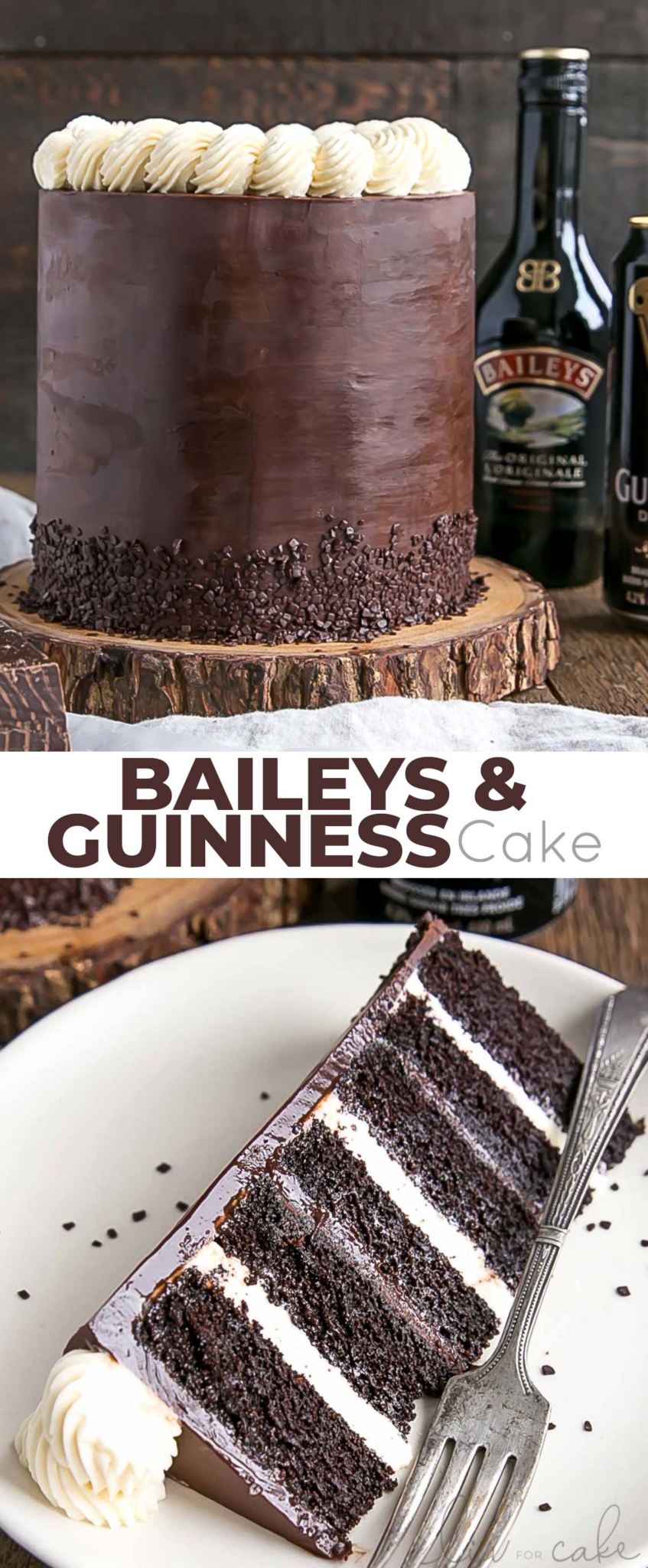 Baileys & Guinness Cake - Liv for Cake