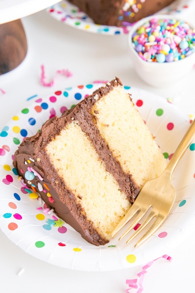 Classic Birthday Cake - Liv for Cake