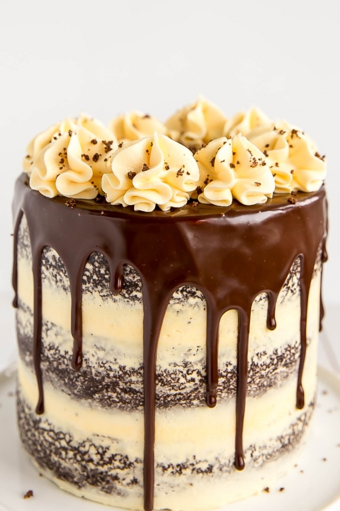 Nanaimo Bar Cake - Liv for Cake