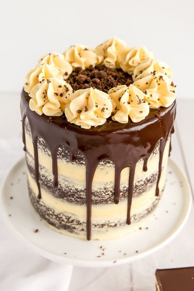 Nanaimo Bar Cake - Liv for Cake