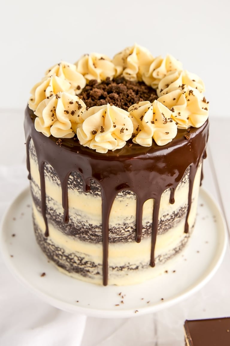 Nanaimo Bar Cake - Liv for Cake