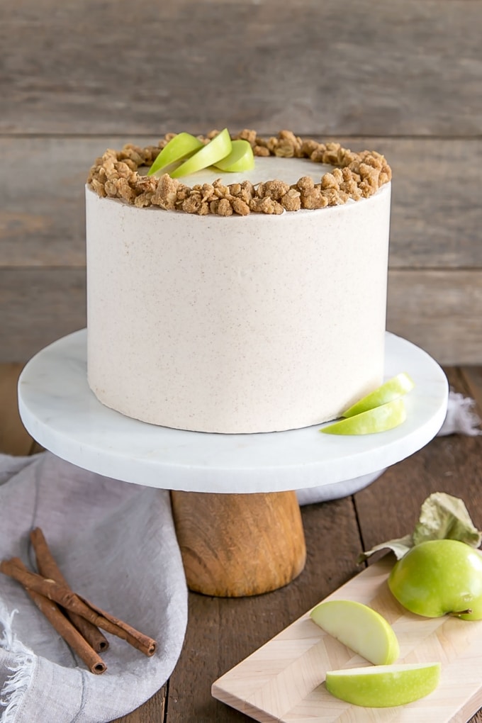 Apple Crisp Cake - Liv for Cake
