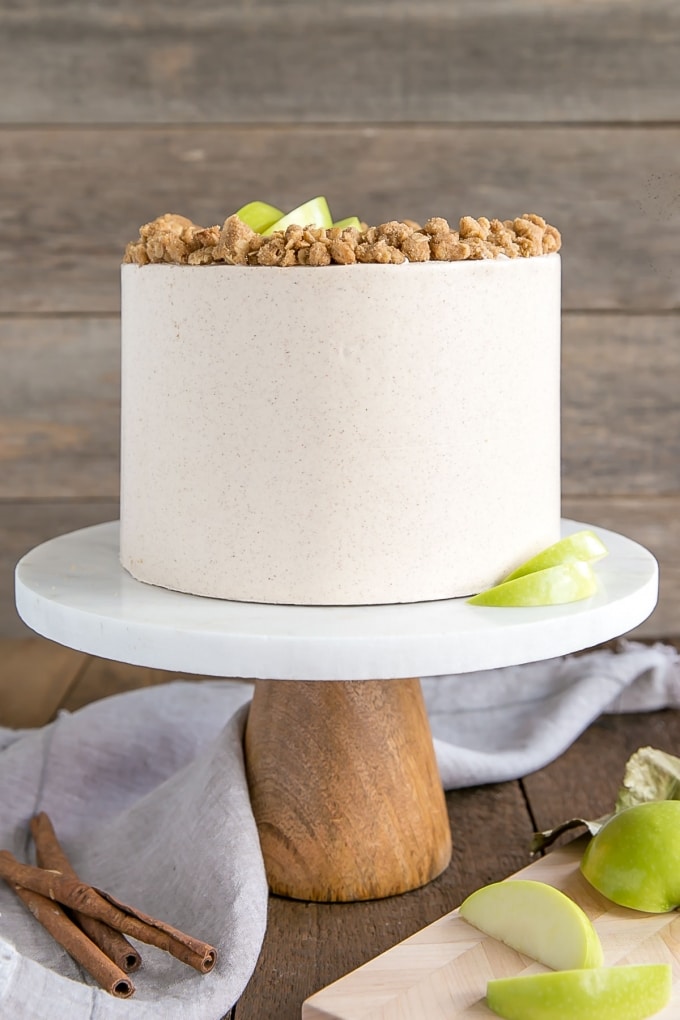 Apple Crisp Cake - Liv for Cake
