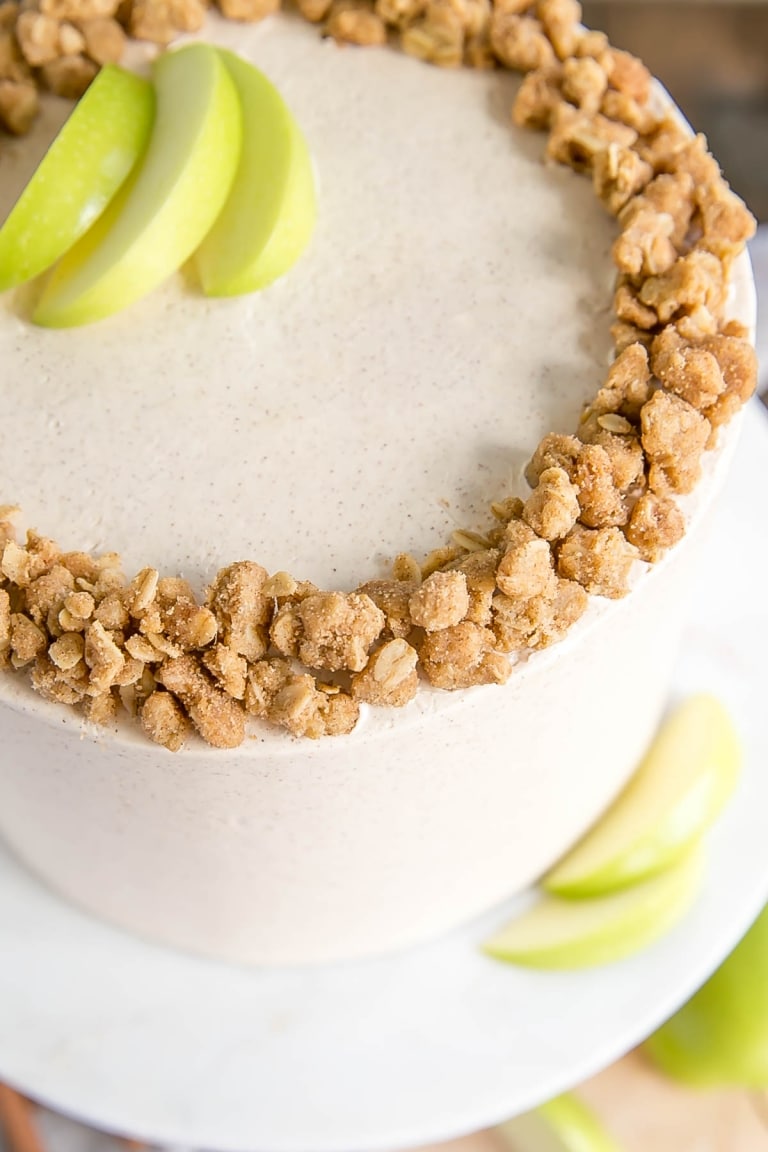 Apple Crisp Cake - Liv for Cake