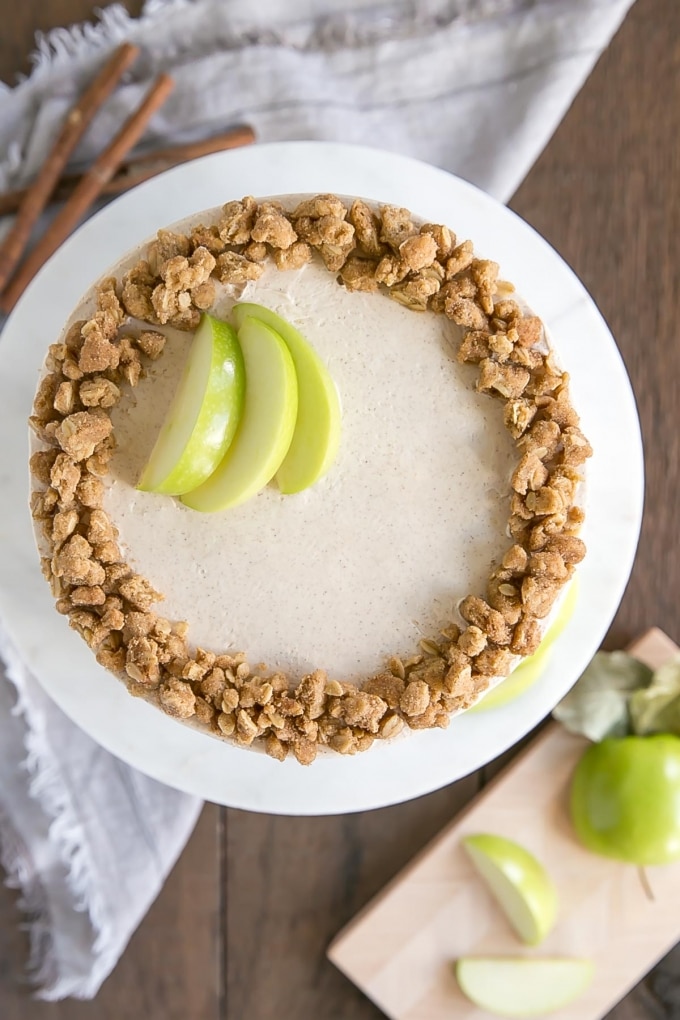 Apple Crisp Cake - Liv for Cake