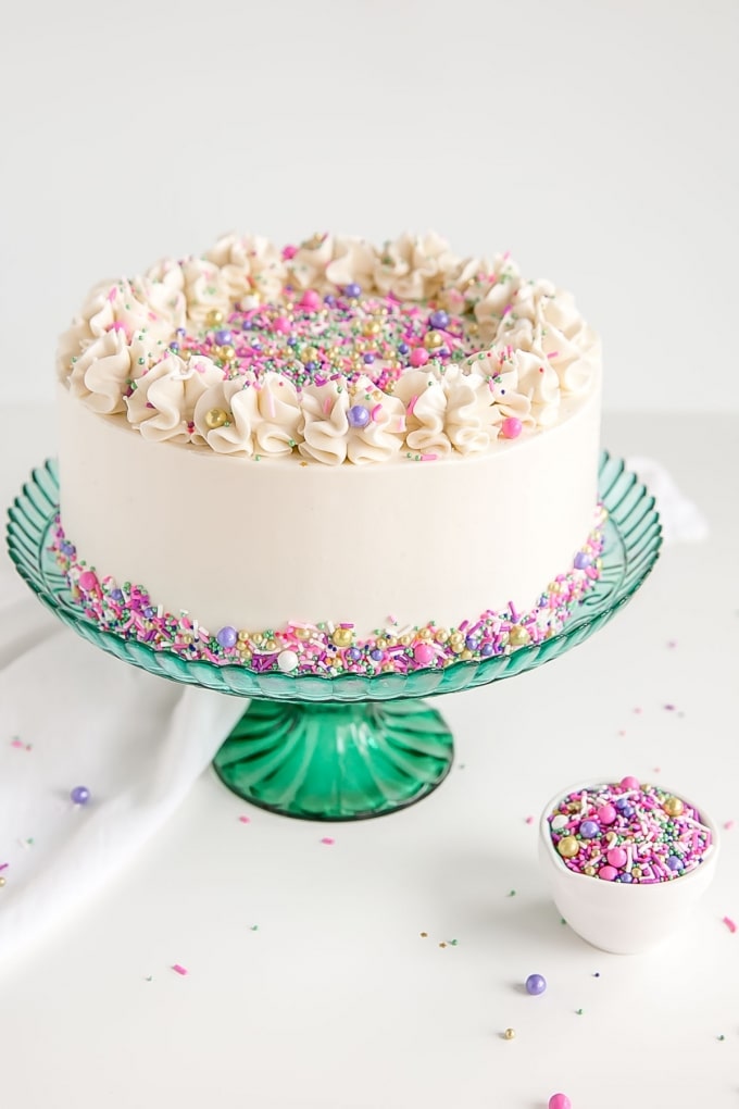 The Best White Cake Recipe - Liv for Cake
