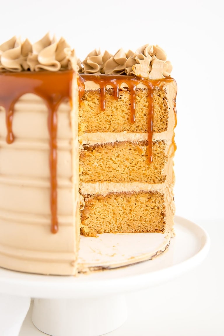 Caramel Cake (Salted Caramel Cake) - Liv for Cake