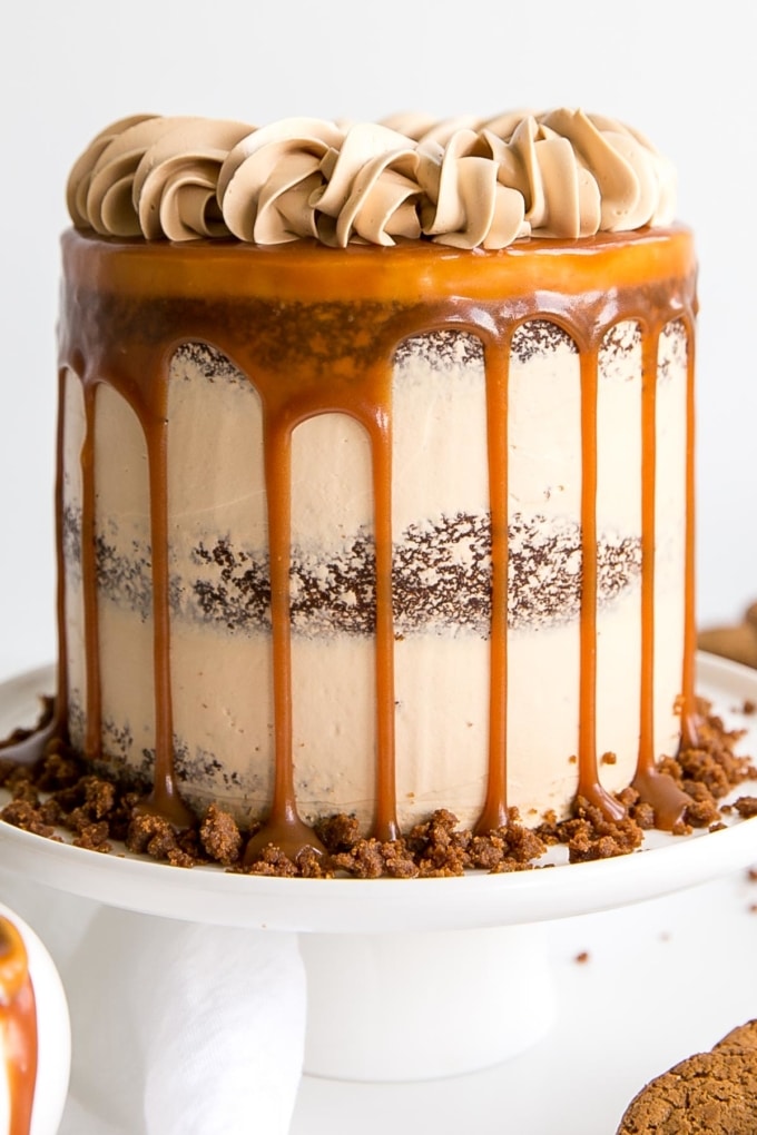Caramel Gingerbread Cake - Liv for Cake