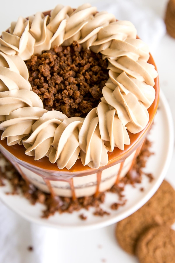 Caramel Gingerbread Cake - Liv for Cake