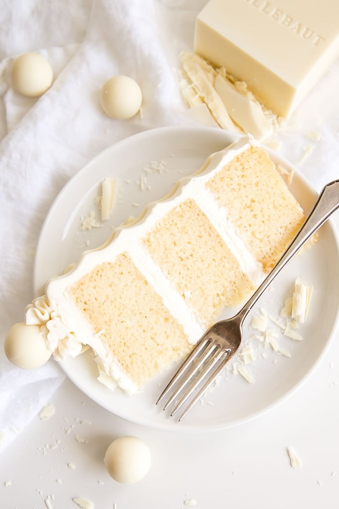 White Chocolate Cake - Liv for Cake