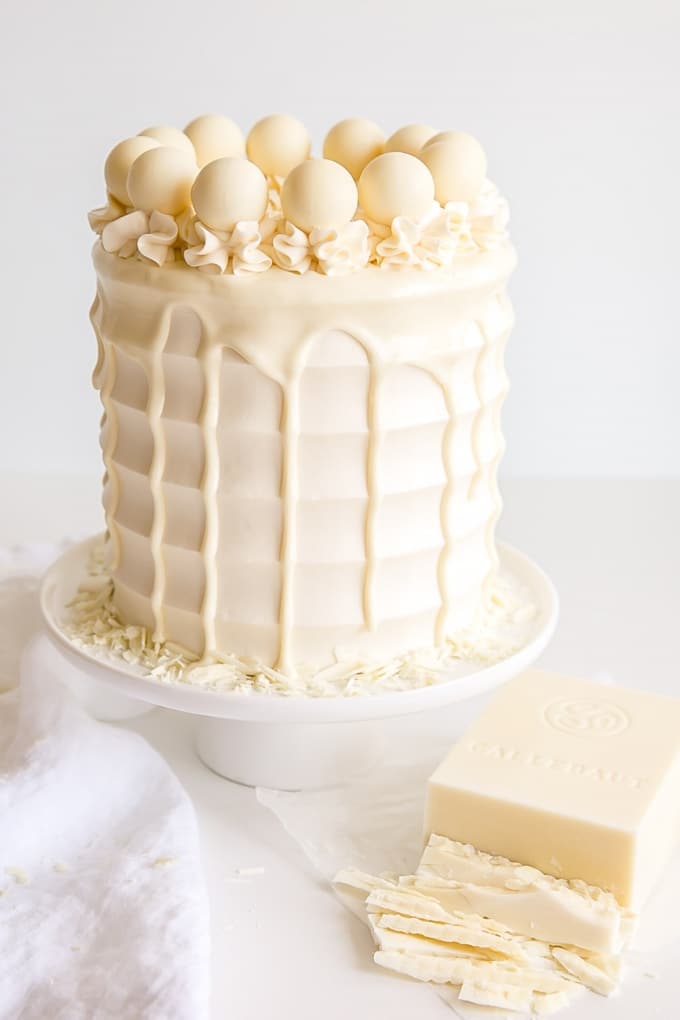 White Chocolate Cake - Liv for Cake