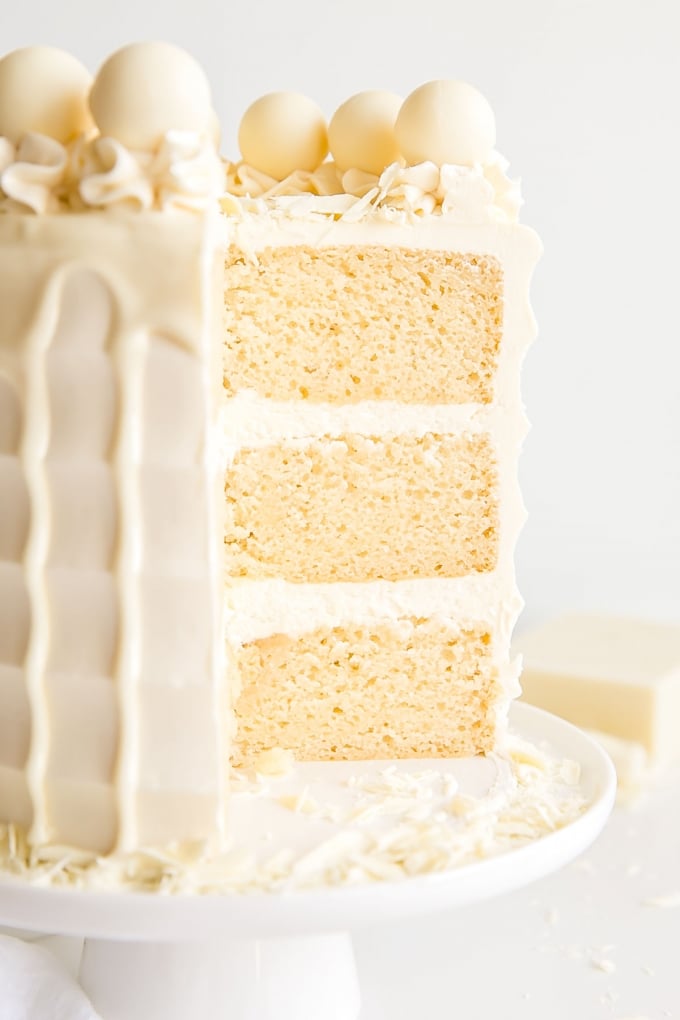 White Chocolate Cake - Liv for Cake